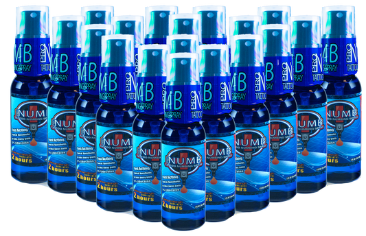 Pro Numb Tattoo Numbing Spray 1oz Single Bottle