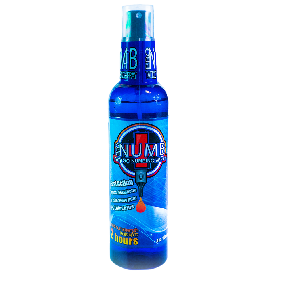 (4oz) Pro Numb Tattoo Numbing Spray Single Bottle