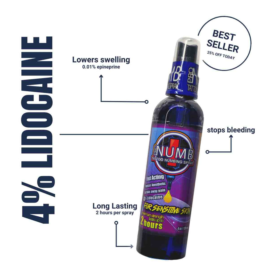 Pro Numb - Tattoo Numbing Spray