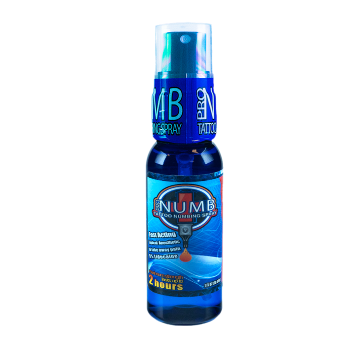 Pro Numb Tattoo Numbing Spray 1oz Single Bottle