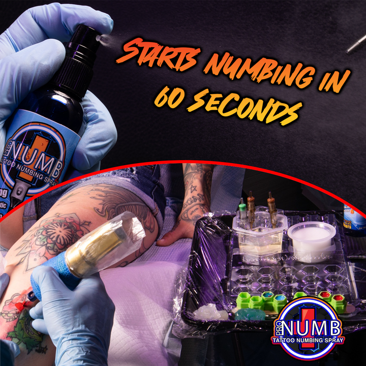 Pro Numb Tattoo Numbing Spray 1oz 3 Pack